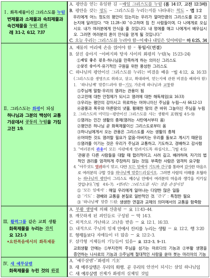 성경진리사역원(BTMK) | [2018년 겨울 훈련 집회] - M10 그리스도는 하나님과 그분의 백성이 교통 가운데서 공동의 누림을 갖도록 하나님과 그분의 백성 사이에 ...